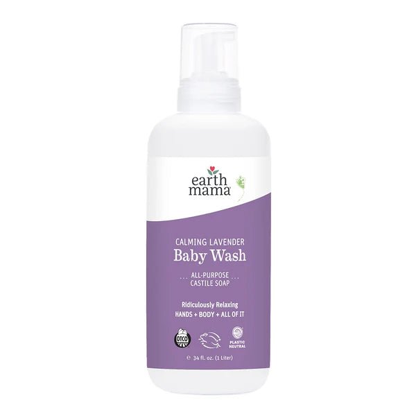 Earth Mama Calming Lavender Castile Baby Wash – Formuland