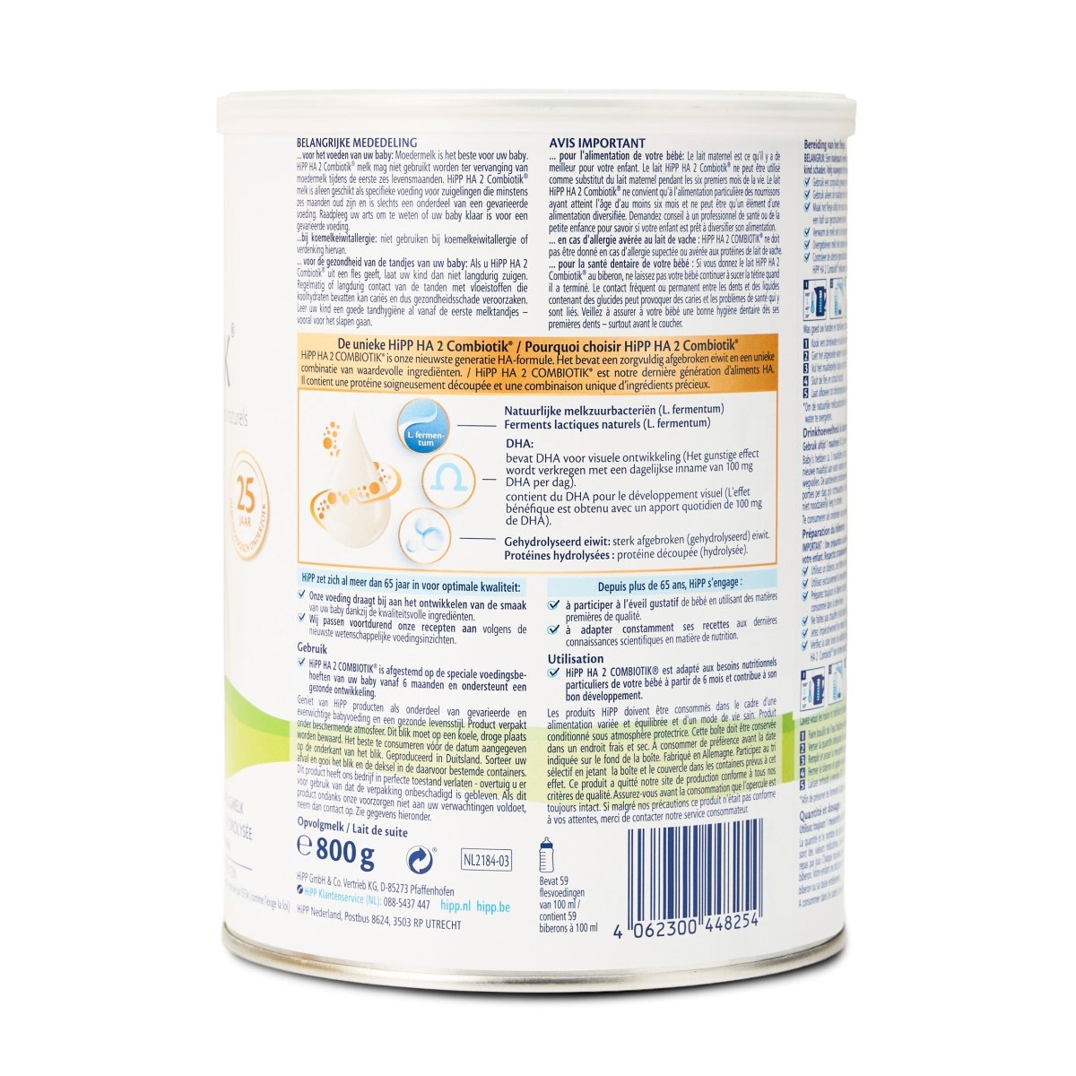 HiPP Dutch HA 2 - Hypoallergenic Formula from 6 Months (800g) – Formuland
