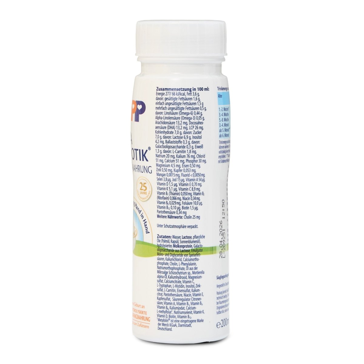 HiPP German HA Stage PRE Ready to Feed From Birth (200mlx6) – Formuland
