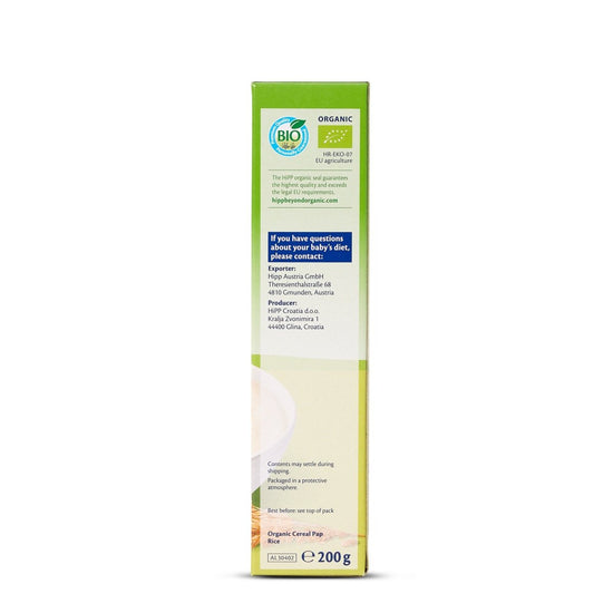 HiPP Organic 100% Rice Cereal from 4 months (200g) – Formuland
