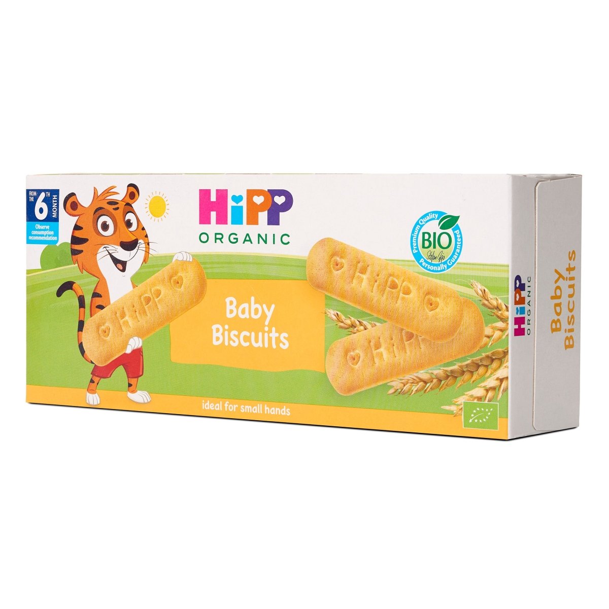HiPP Organic Wheat and Milk Baby Biscuit from 6 Months (180g) – Formuland