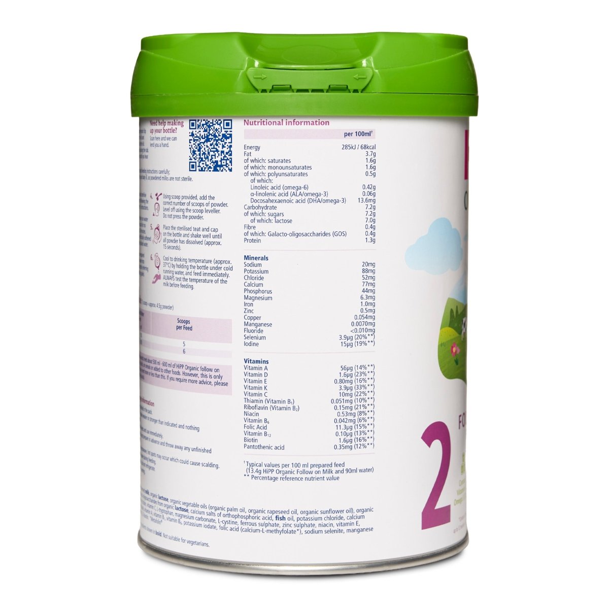 HiPP UK Stage 2 Organic Infant Formula | Formuland