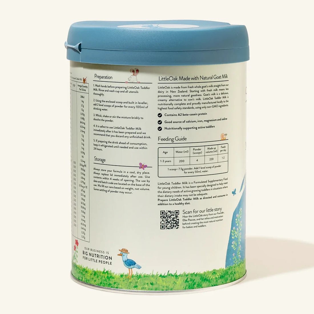 LittleOak Natural Goat Milk Toddler Milk – Stage 3 (800g) – Formuland