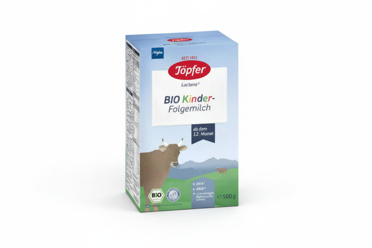 Topfer Organic Lactana Formula Kinder Follow-On From 12 Months (500g ...
